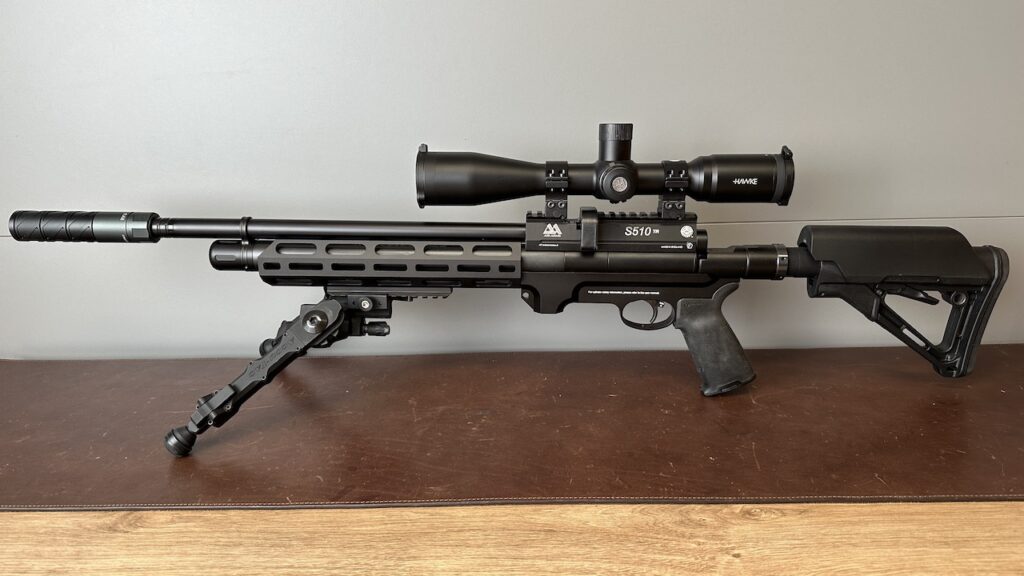Air Arms S510 Tactical - Ein Schussvideo - AirGhandi