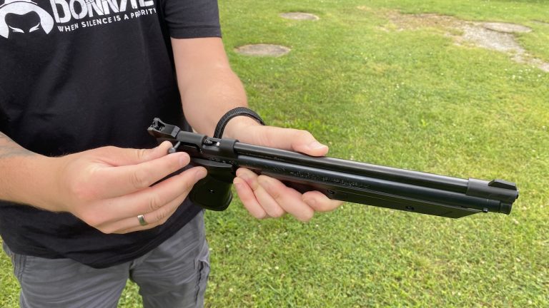 Crosman 1322 at the shooting range - AirGhandi