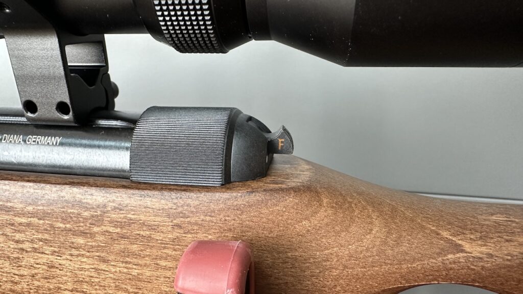 Diana two-fifty auf reaktive Ziele - AirGhandi