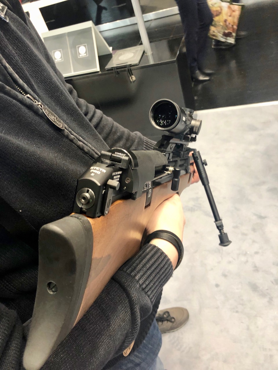 Steyr Sport Pro X (Scout) auf der IWA 2019 - AirGhandi