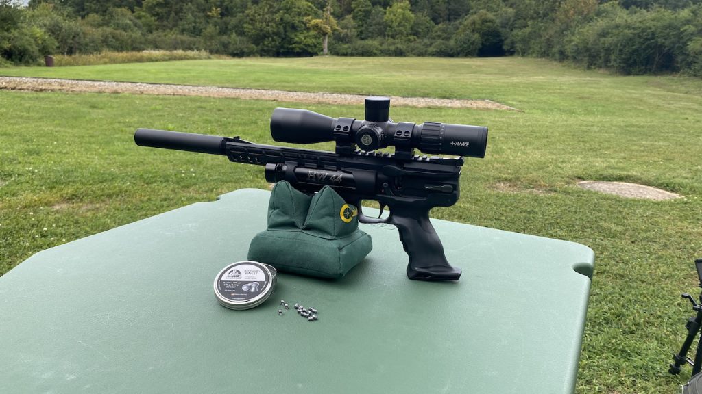Weihrauch HW 44 at the shooting range - AirGhandi